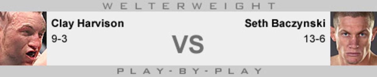 UFC Fight Night 25 Play-by-Play: Clay Harvison vs. Seth Baczynski ...