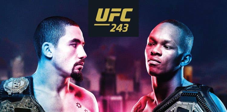 UFC 243: Whittaker vs. Adesanya breaks attendance record - MMAWeekly ...