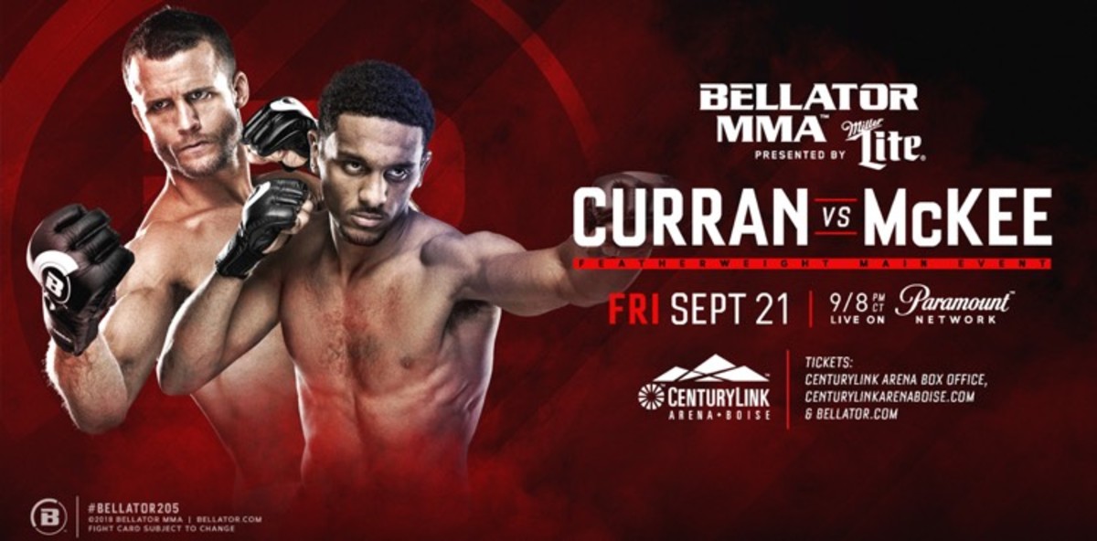 Pat Curran Faces Undefeated A.J. McKee in Bellator 205 Main Event ...