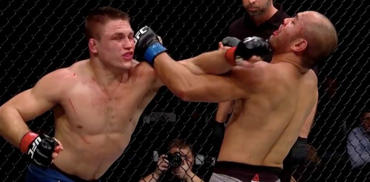 Drew Dober Gets the Decision in a Slobberknocker at UFC on FOX 27 ...