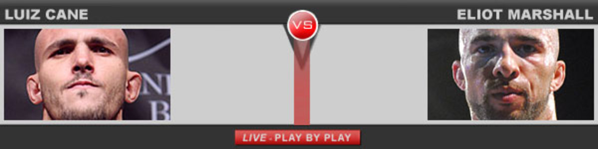UFC 128 Play-by-Play: Luiz Cane vs. Eliot Marshall - MMAWeekly.com ...