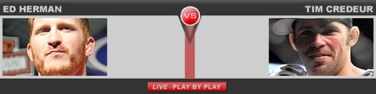 TUF 13 Finale Play-by-Play: Ed Herman vs. Tim Credeur - MMAWeekly.com ...