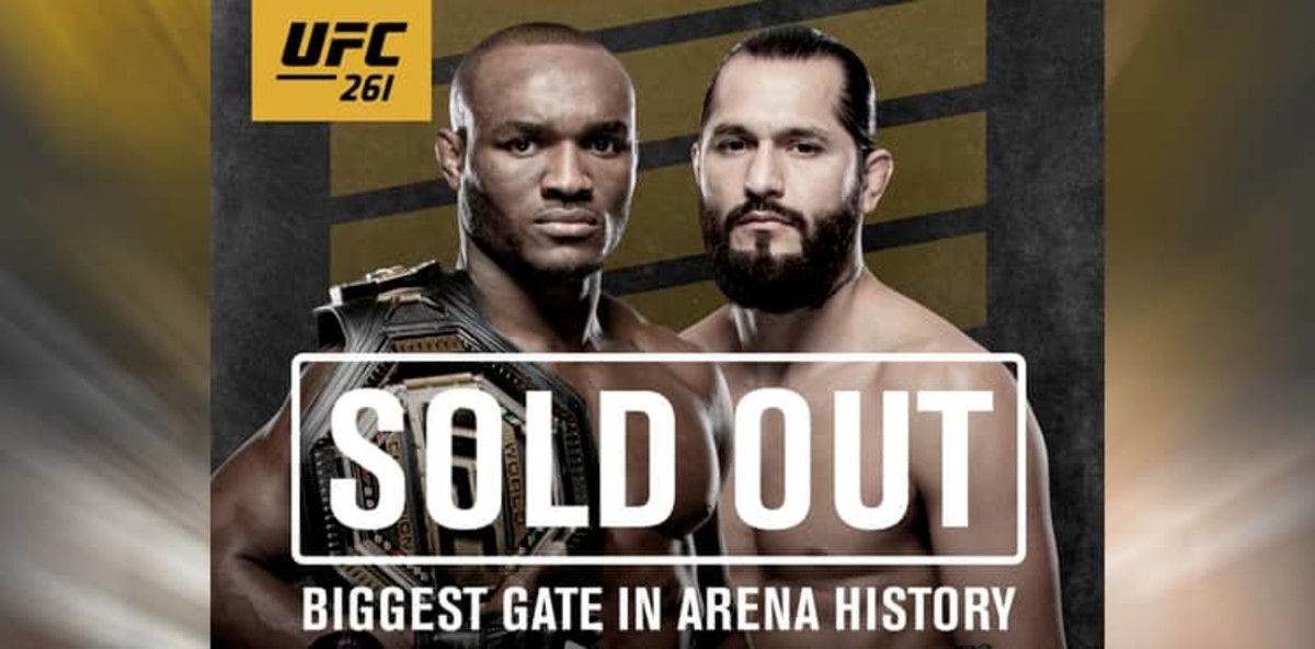 UFC 261 sold out 15,000 seats in minutes - MMAWeekly.com | UFC and MMA ...