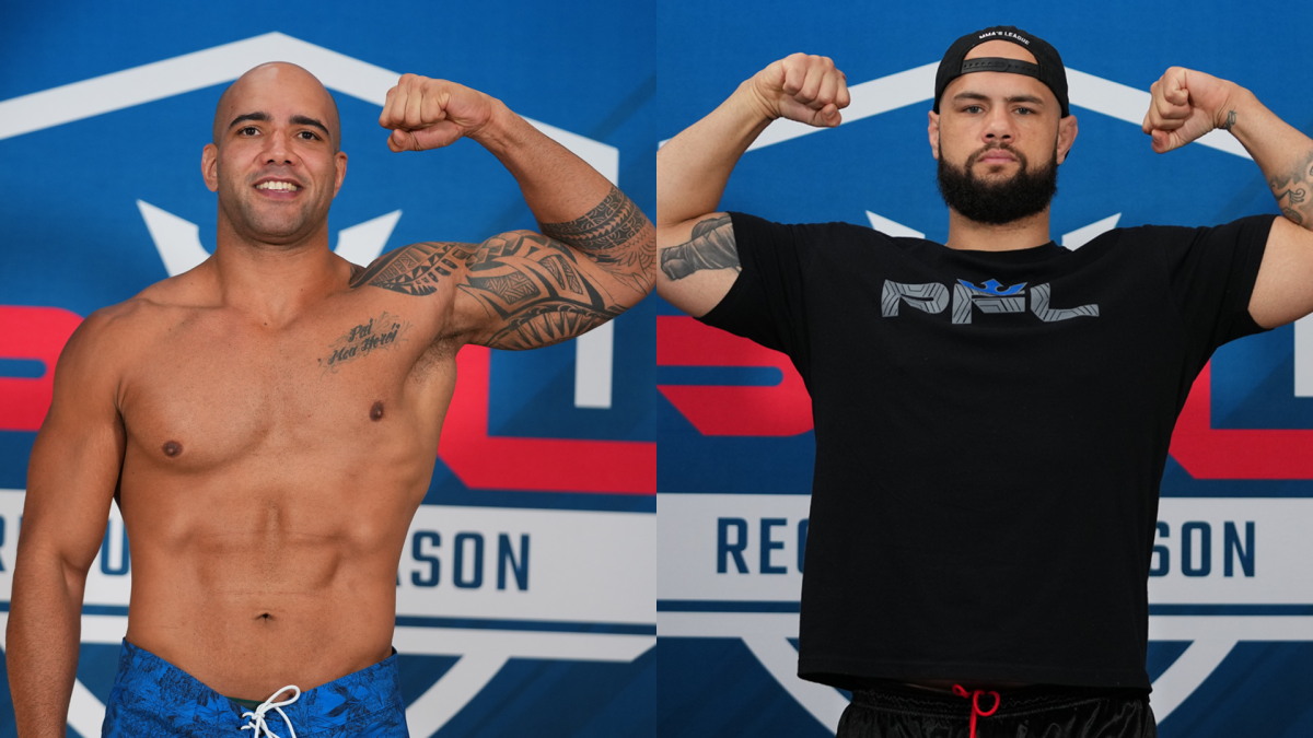 PFL 5: Bruno Cappelozza vs. Matheus Scheffel weigh-in results ...