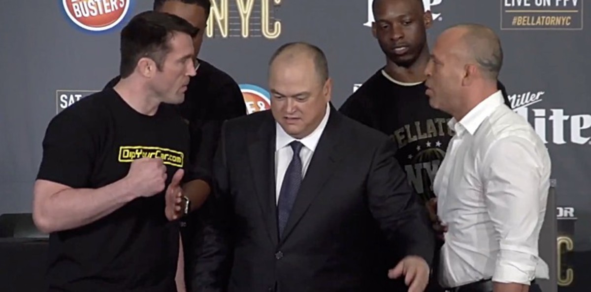 Chael Sonnen vs. Wanderlei Silva Grudge Match Set Following Bellator ...