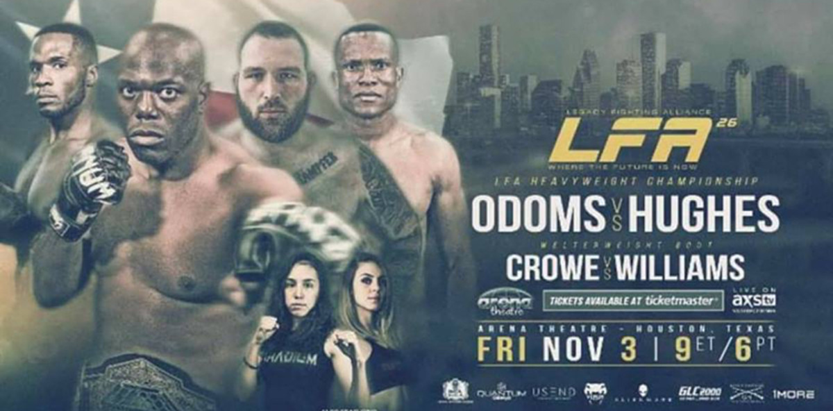 Richard Odoms Coming Out Swinging at LFA 26 - MMAWeekly.com | UFC and ...