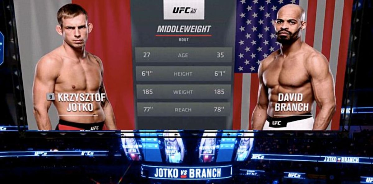 Watch David Branch Get the Better of Krzysztof Jotko (UFC Pittsburgh ...