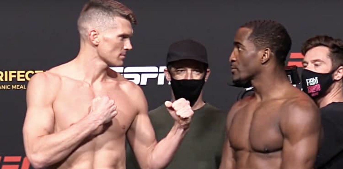 UFC Vegas 17: Thompson vs. Neal weigh-in face-offs - MMAWeekly.com ...