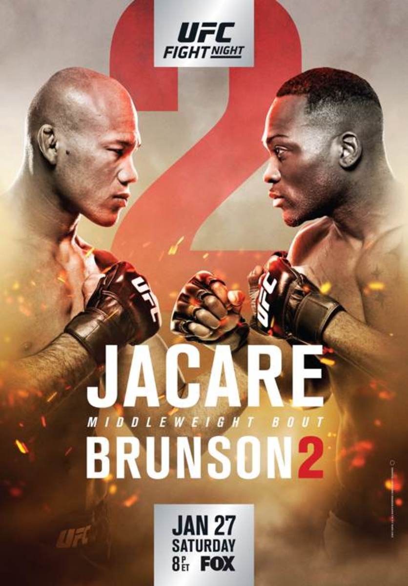 UFC on FOX 27: Jacare vs. Brunson 2 Fight Card and Start Times ...