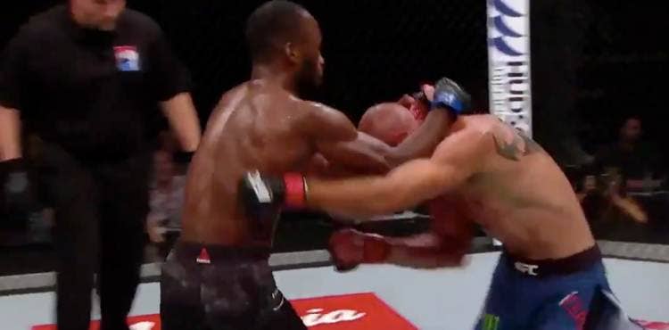 Leon Edwards Bloodies Donald Cerrone Early (UFC Singapore Highlights ...