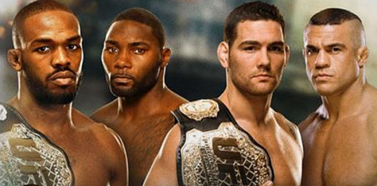 UFC 187 Official with Two World Title Fights Headlining - MMAWeekly.com ...