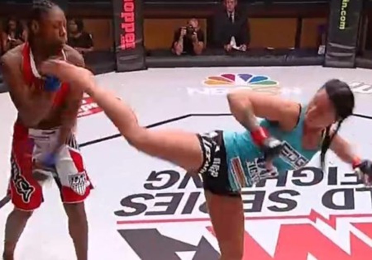 WSOF 10 Fight Highlights Video: Ashlee Evans-Smith vs. Marciea Allen ...