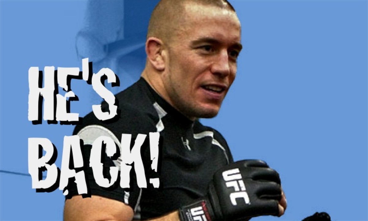 Quick Hit: Former UFC Champ Georges St-Pierre Back in Training ...