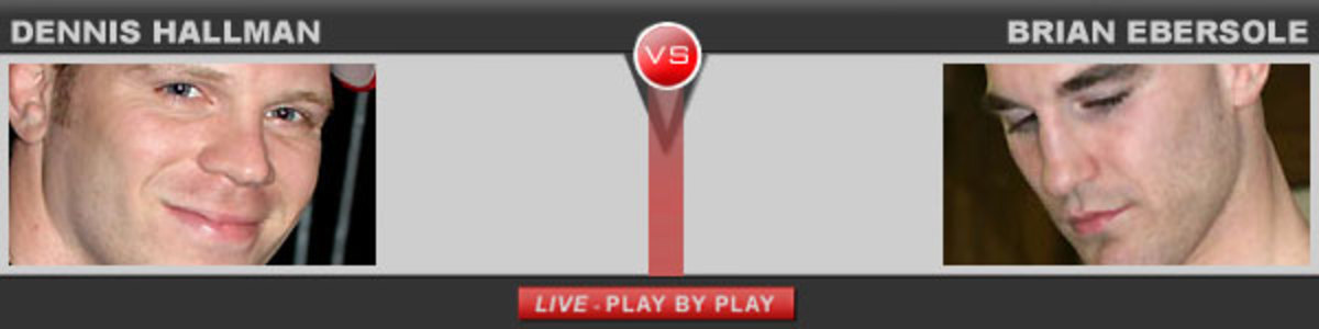 UFC 133 Evans vs. Ortiz Play-by-Play: Dennis Hallman vs. Brian Ebersole ...