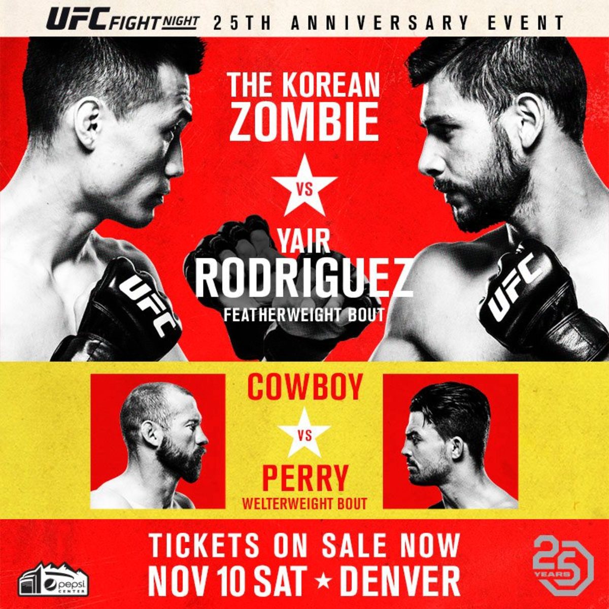 UFC Denver Results: Korean Zombie vs. Rodriguez (Full Results and Live ...