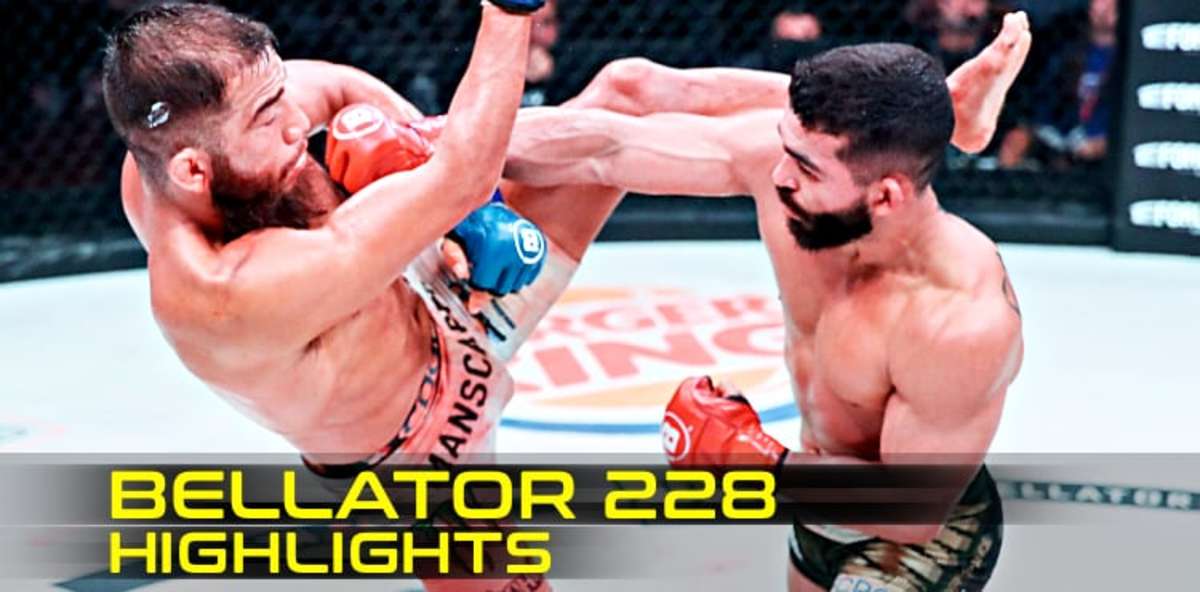 Bellator 228 highlights: Patricio Pitbull defends belt in bloody battle ...