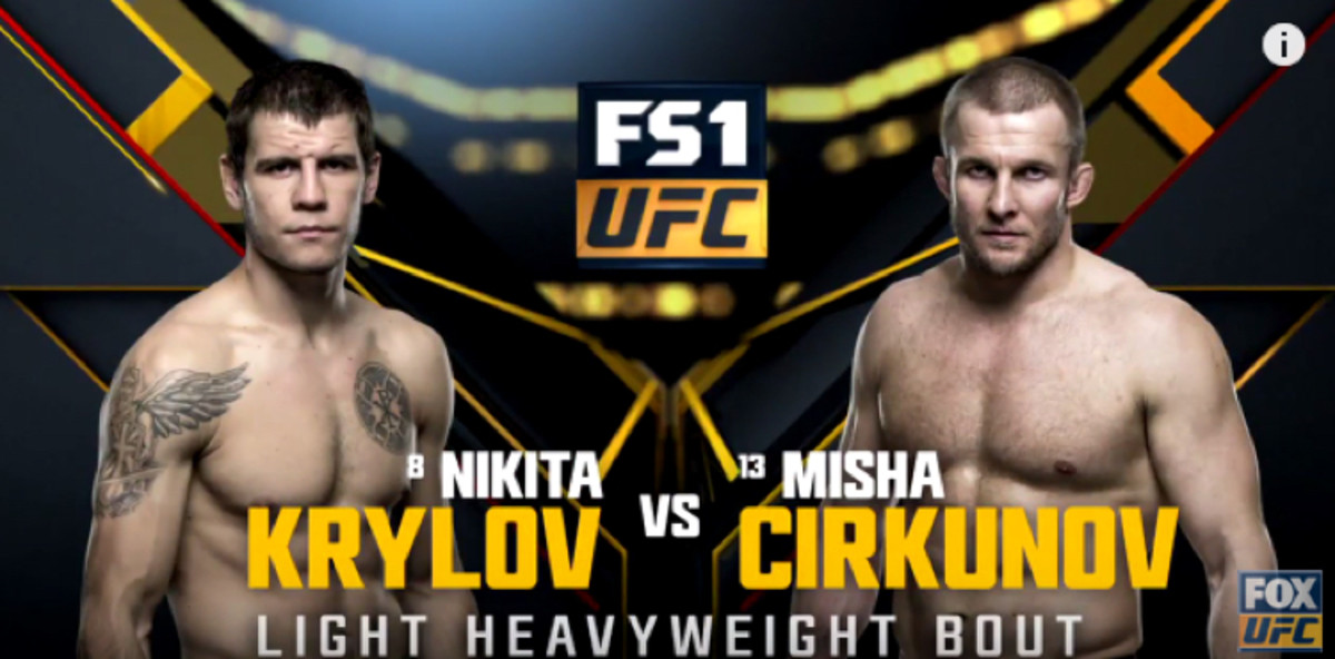Misha Cirkunov Chokes Nikita Krylov into Submission (UFC 206 Fight ...
