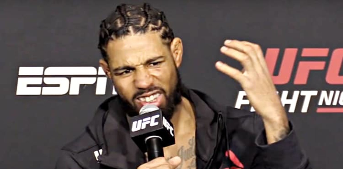 Max Griffin on ear-slicing elbow: 'It looked like a brain dangling from ...