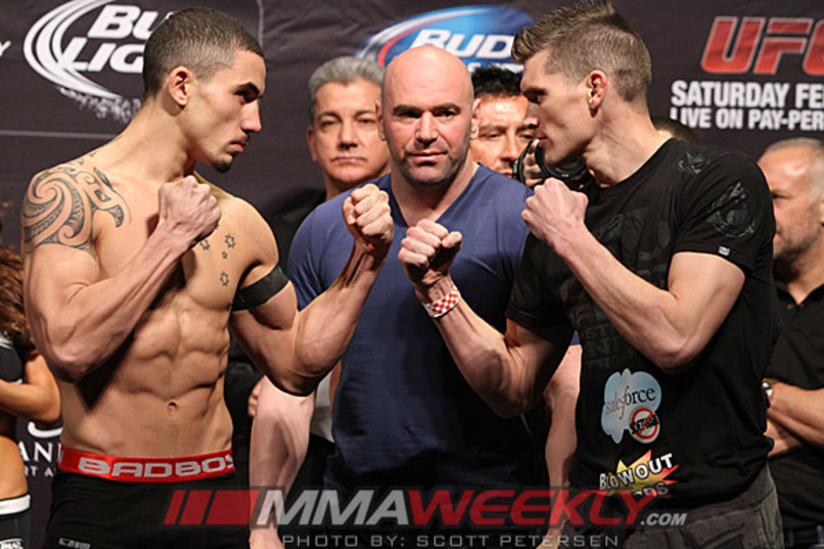 UFC 170 Fight Highlights Video: Robert Whittaker vs. Stephen Thompson ...