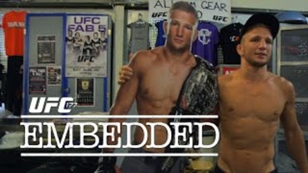 UFC 177 Embedded Episode 3: Renan Barao and Tony Ferguson Arrive in Sac ...