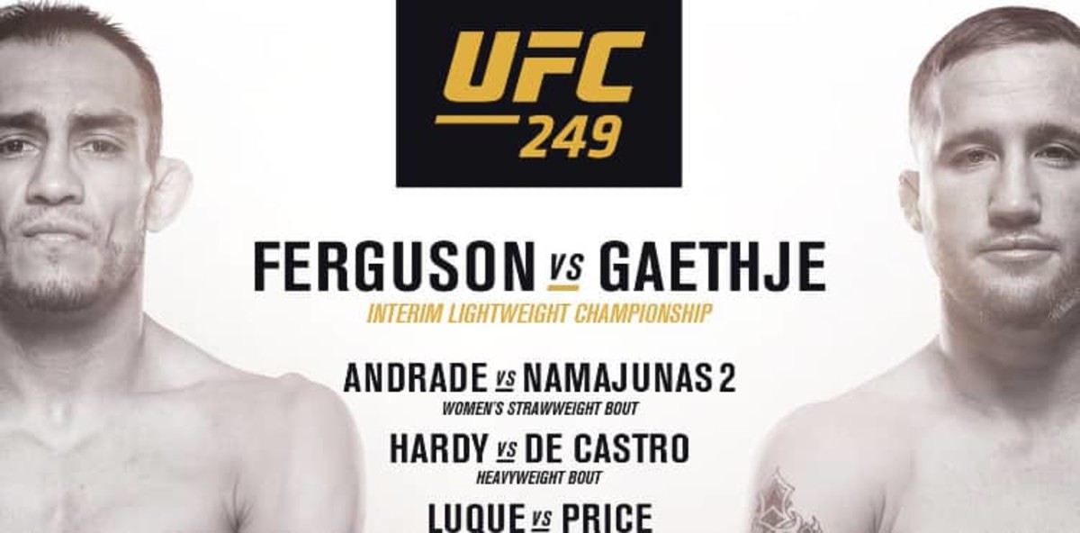 Full UFC 249: Ferguson vs. Gaethje fight card unveiled - MMAWeekly.com ... Full UFC 249: Ferguson vs. Gaethje fight card unveiled - MMAWeekly.com ...