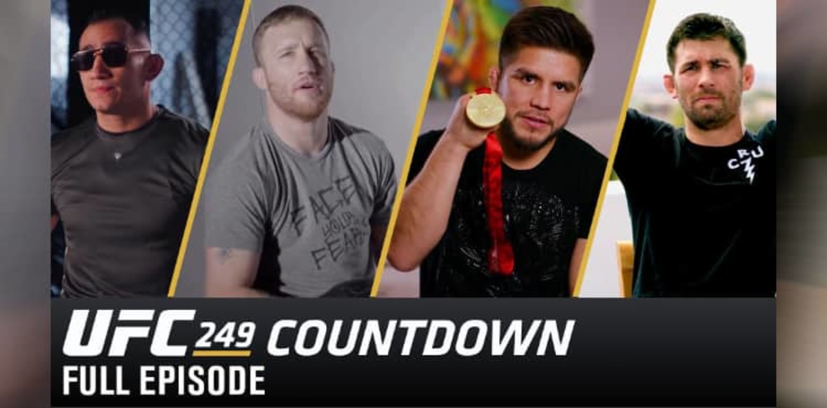 UFC 249 Countdown: Ferguson vs. Gaethje and Cejudo vs. Cruz (full ...