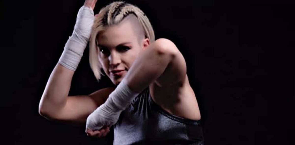 Alexis Asher has gone from being unable to walk to the Lion Fights 60 ...