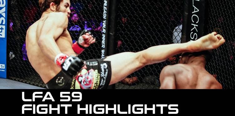LFA 59 Results & Highlights: Fireworks Lit Up the Night in Phoenix ...