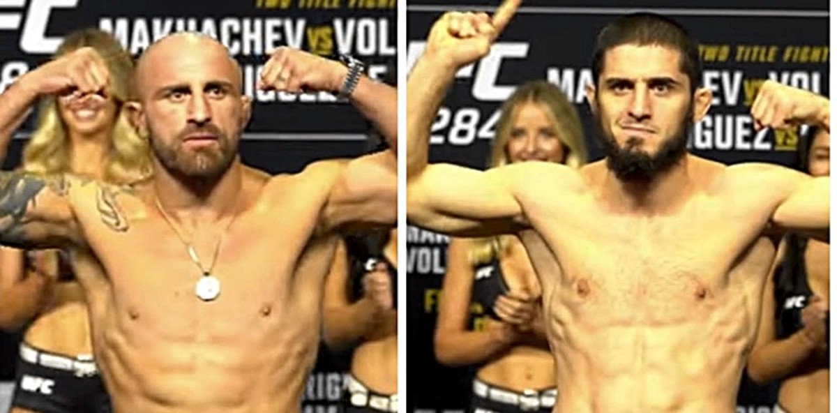 UFC 284: Alexander Volkanovski vs. Islam Makhachev Ceremonial Weigh-in ...