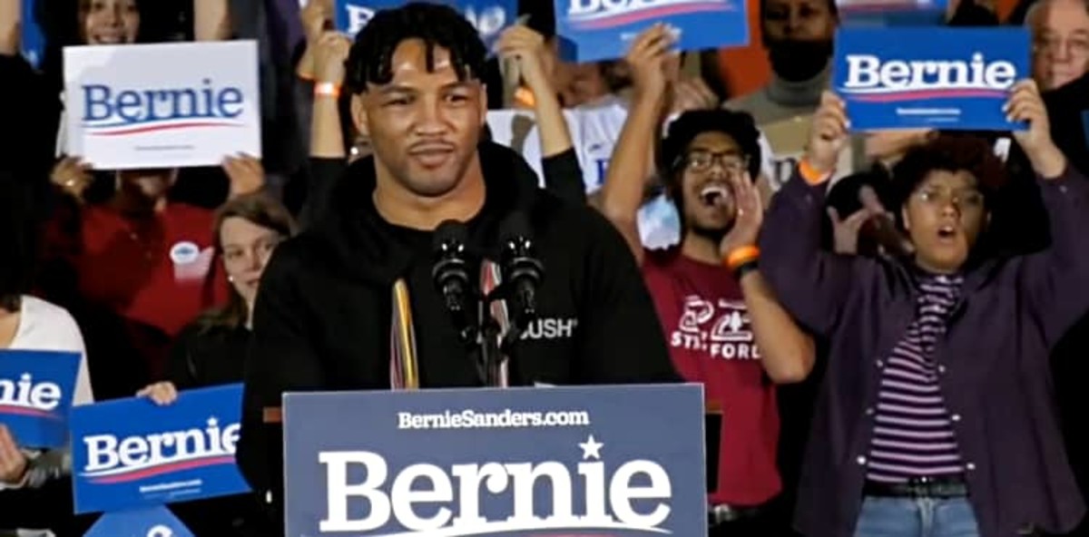 Video: UFC contender Kevin Lee feeling the Bern, speaks on behalf of ...