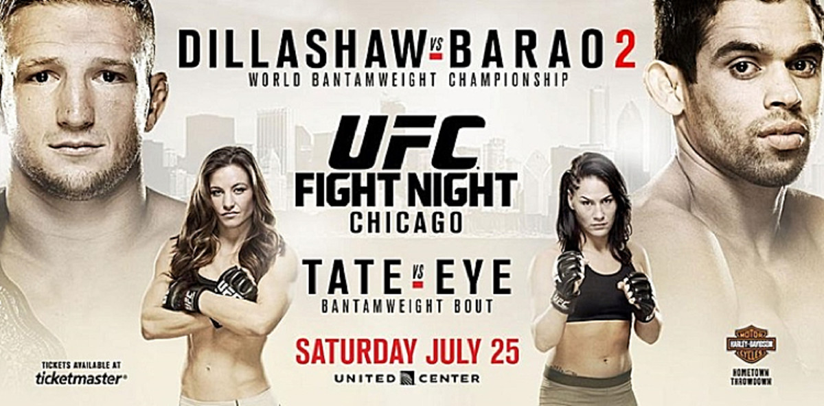 Watch the UFC on FOX 16 Pre-Fight Show on Saturday at 3:30 PM ET ...