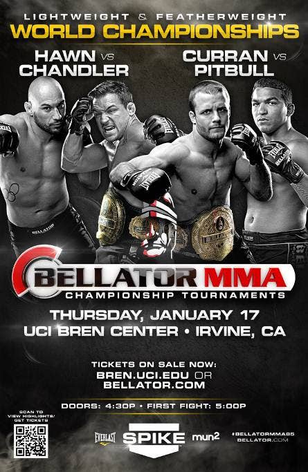 Michael Chandler Shines, Curran Wins Split Decision in Bellator's Debut ...