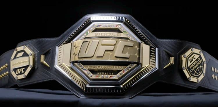 UFC Unveils New Legacy Championship Belt - MMAWeekly.com | UFC and MMA ...