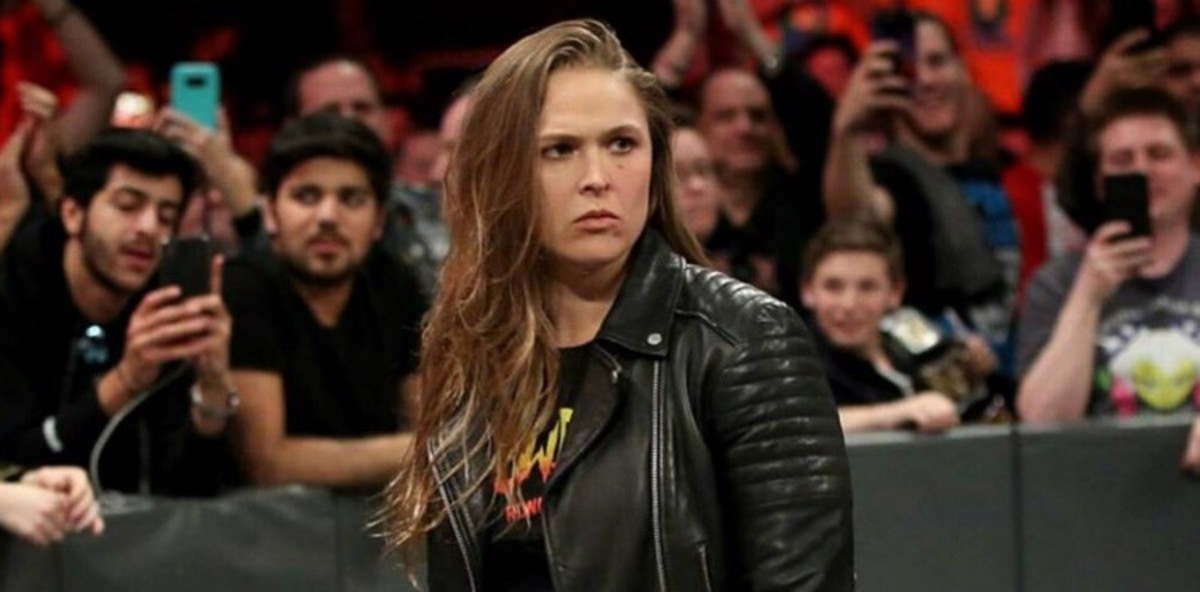 Ronda Rousey Teams with Kurt Angle for First WWE Match at WrestleMania ...