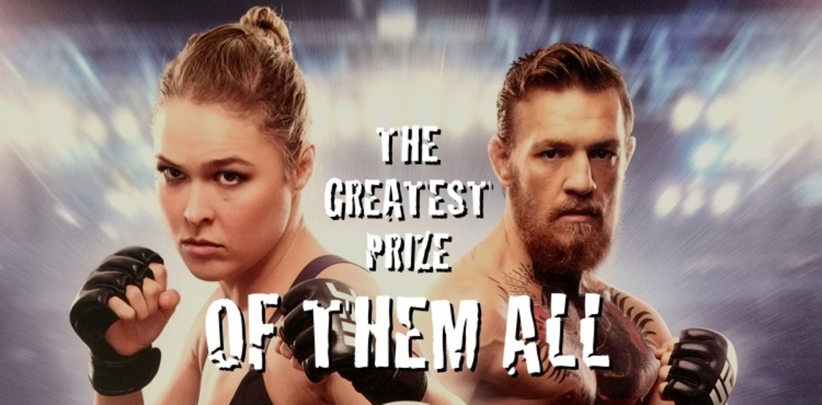 First Look: Ronda Rousey and Conor McGregor UFC 2 Video Game Cover ...