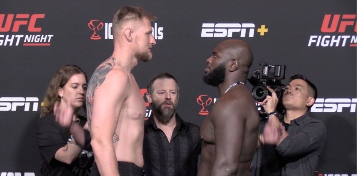 UFC Vegas 56 Weigh-in Face-offs Video - MMAWeekly.com | UFC and MMA ...