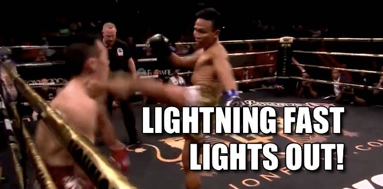 Head Kick from Nowhere = Lightning Fast Lights Out (video) - MMAWeekly ...