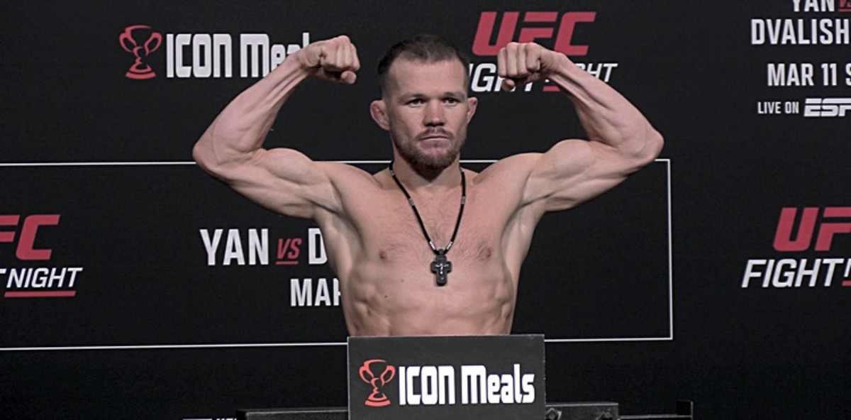 UFC Fight Night 221 Weigh-In Video: Petr Yan vs. Merab Dvalishvili ...