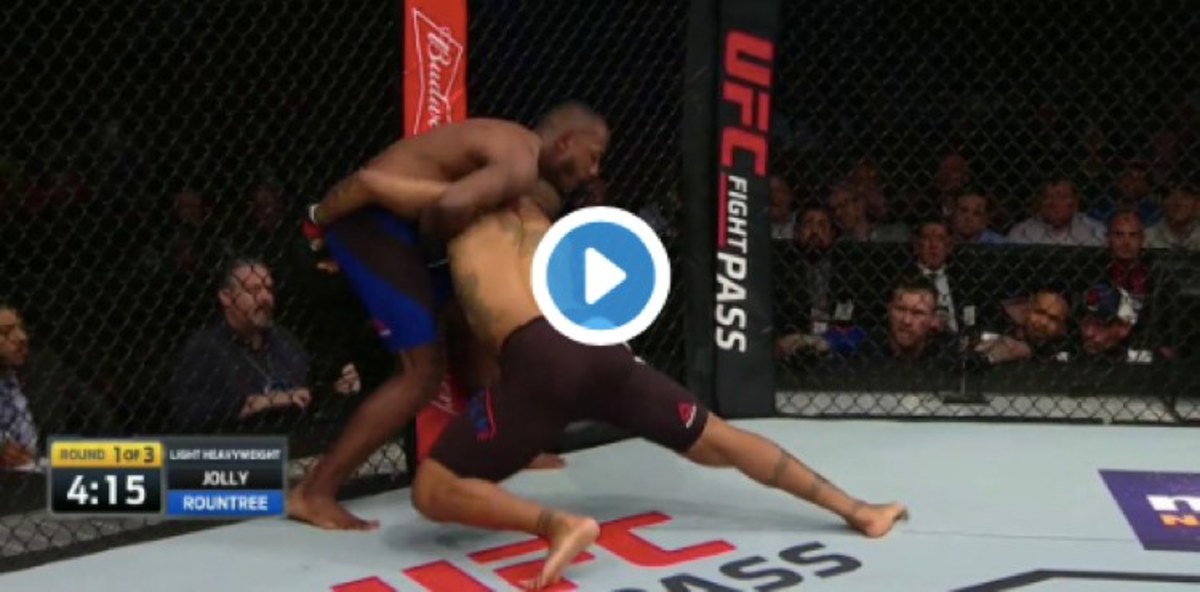 Khalil Rountree Opens UFC Houston with a Crushing Knee to the Face ...