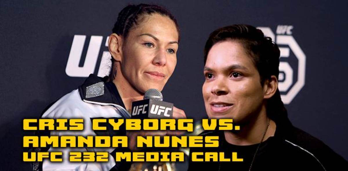 UFC 232 Cyborg vs. Nunes Media Call: Why Did This Fight Take So Long ...