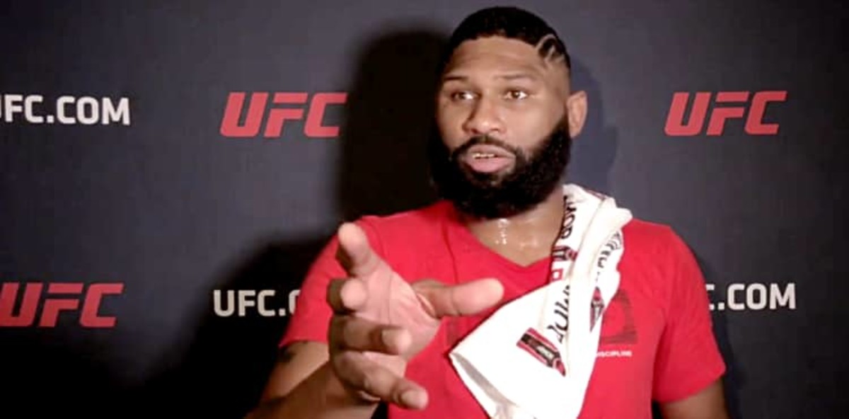 Curtis Blaydes UFC on ESPN+ 24 Pre-Fight Scrum - MMAWeekly.com | UFC ...