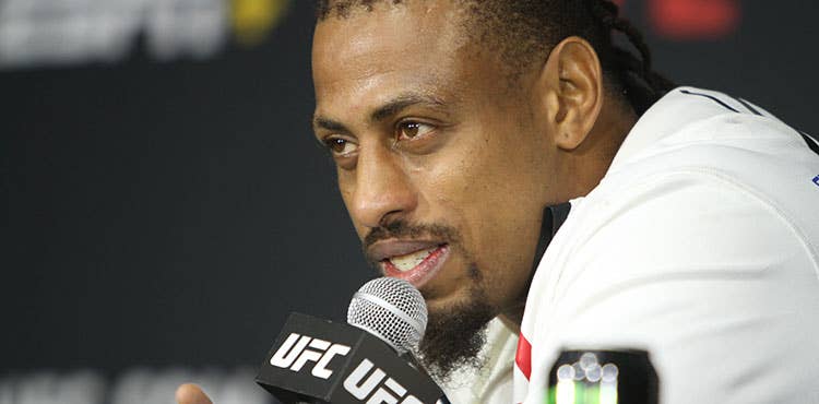 Greg Hardy emotional as haunting past nearly canceled UFC Vegas 12 ...