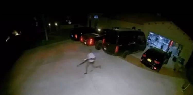 Video: Armed with shotgun, Jon Jones chases away alleged burglar ...
