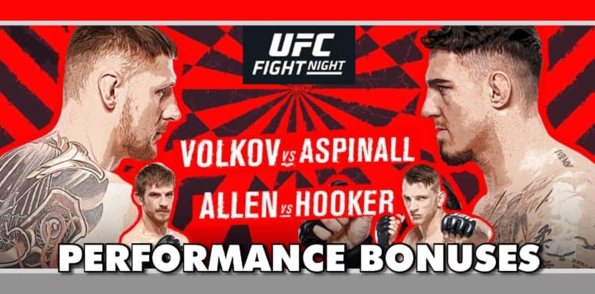 UFC London bonuses: Every fighter with a finish gets a bonus ...