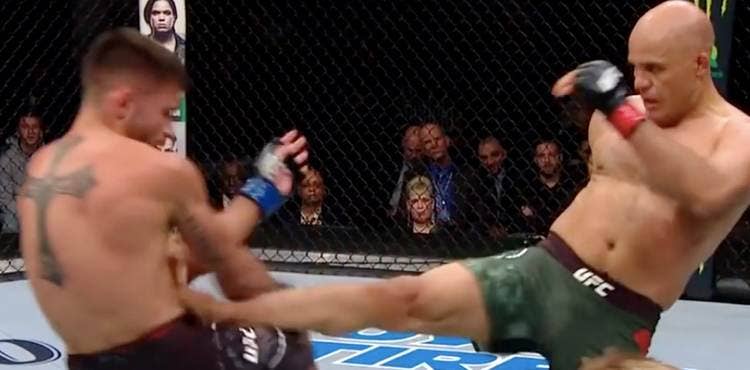 Siyar Bahadurzada Lands Crippling Body Shot for the KO (UFC Atlantic ...