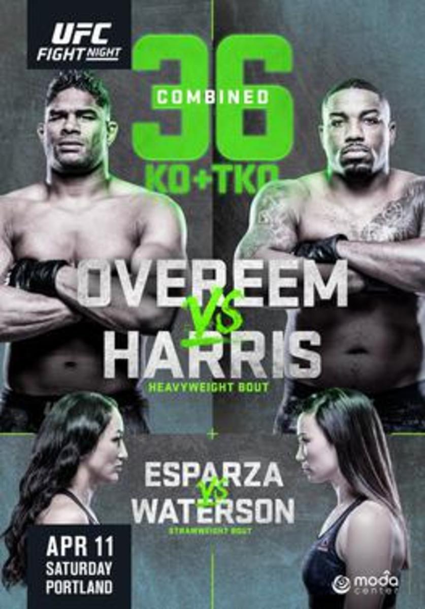 UFC on ESPN+ 30: Overeem vs. Harris fight card - MMAWeekly.com | UFC ...