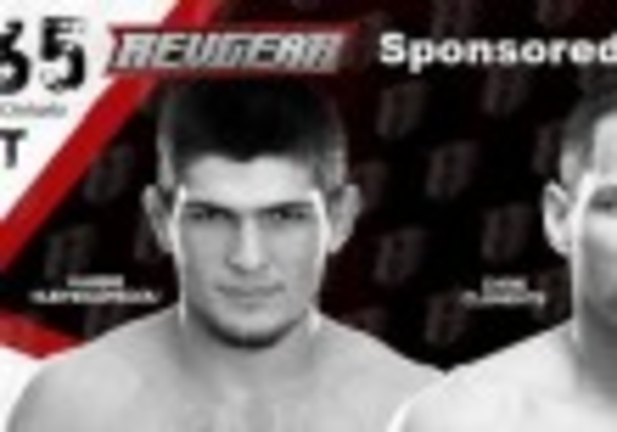 Revgear Sponsors Khabib Nurmagomedov and Chris Clements at UFC 165 ...