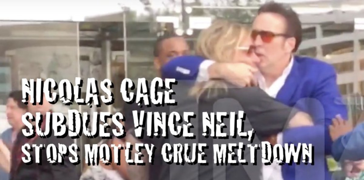 VIDEO: Nicolas Cage Used 'I Love You Man' Clinch to Subdue Motley Crue ...