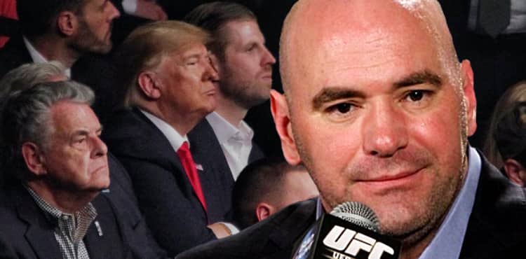 Dana White: MMA fans should appreciate that President Donald Trump ...