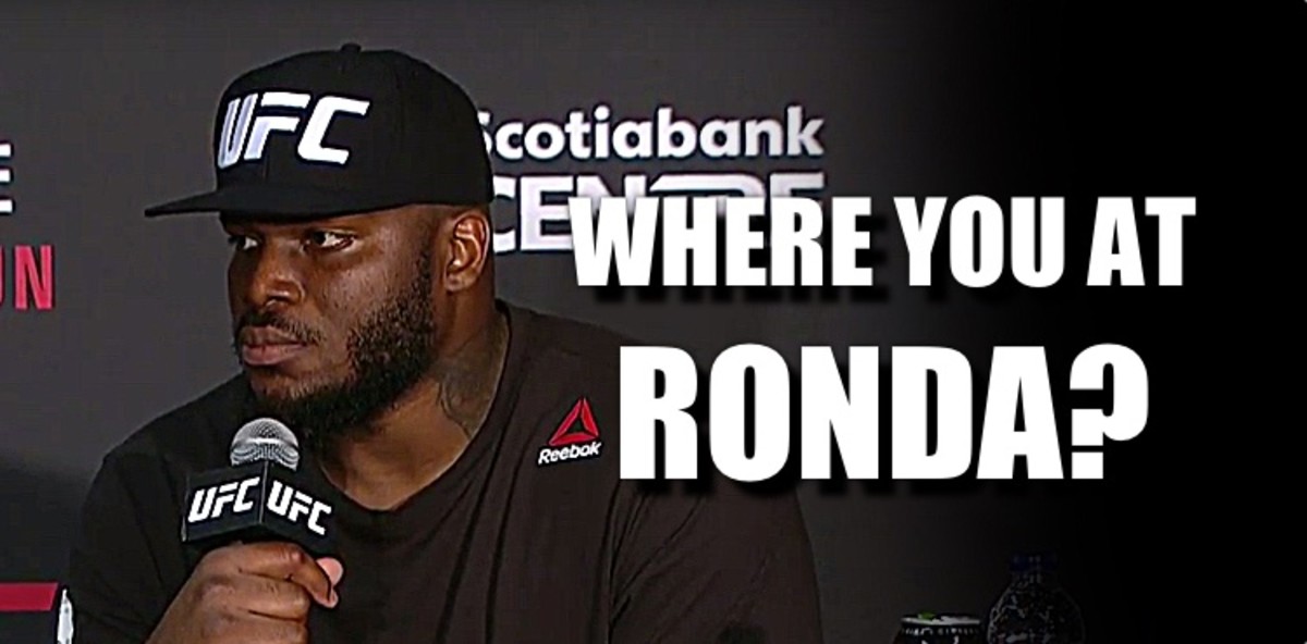 Watch: Derrick Lewis Makes Pass at Ronda Rousey After Knocking Out Her ...